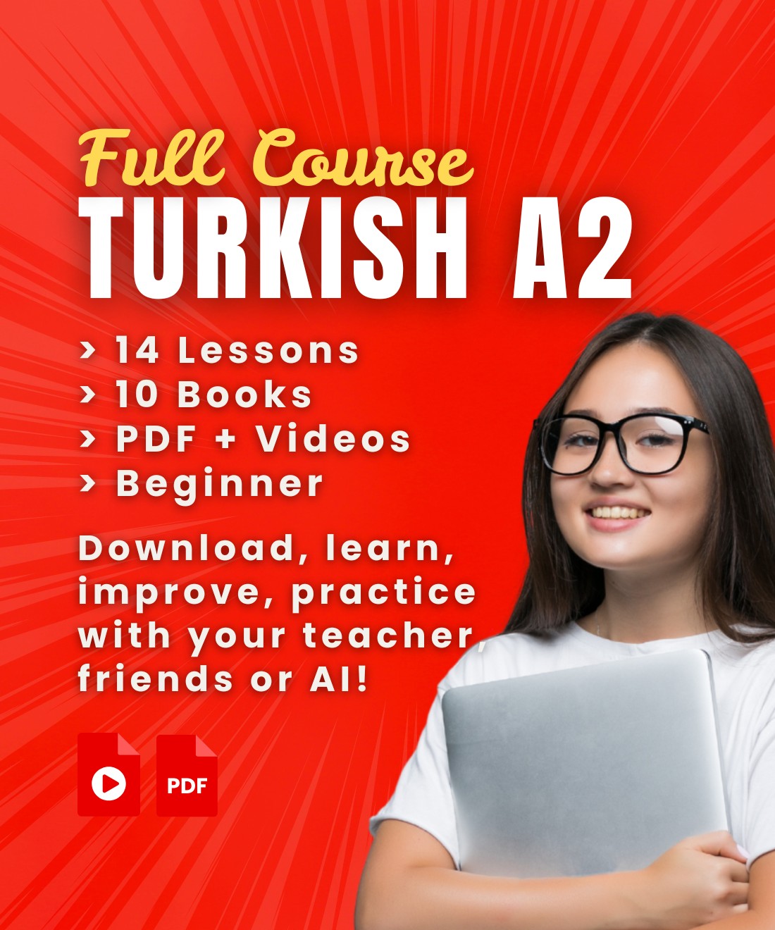 A2 Turkish Course (Full Course with PDF + Videos) – Dem Turkish Center