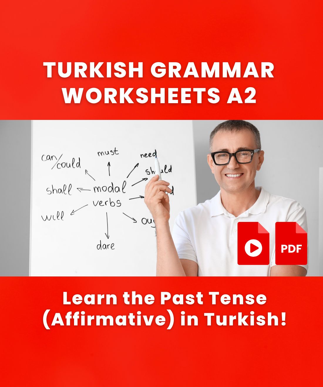 Past Tense (Affirmative) in Turkish Language | Turkish Grammar A2 – Dem ...