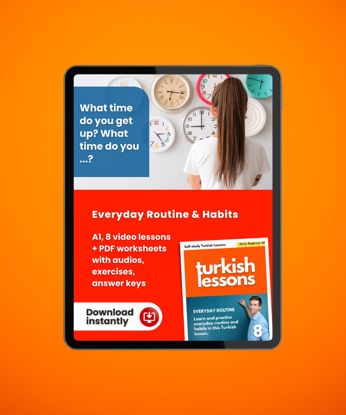 Turkish Lessons A1: Everyday Routine in Turkish – Dem Turkish Center