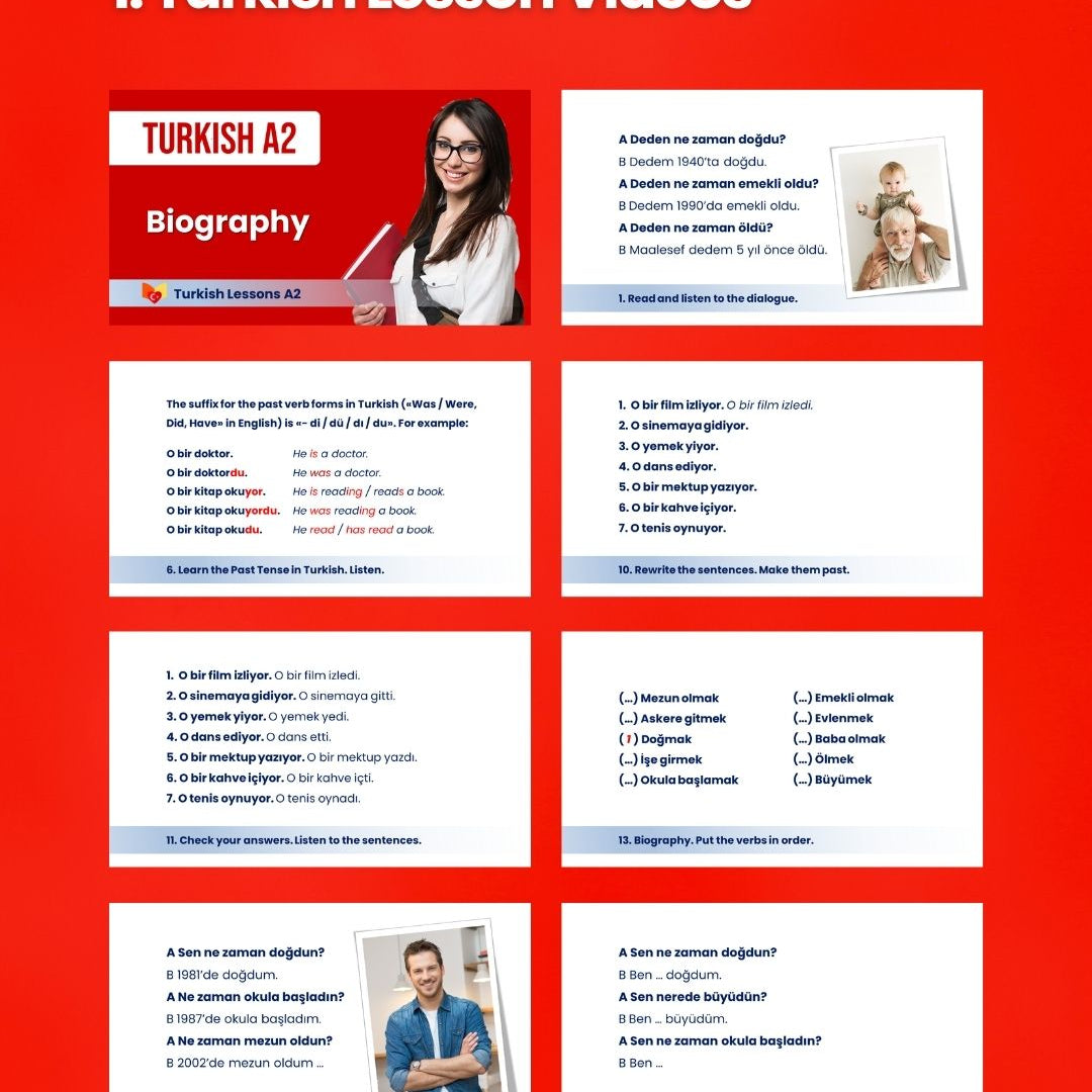 Turkish Language Courses 2 A2 (Videos Lessons) – Dem Turkish Center