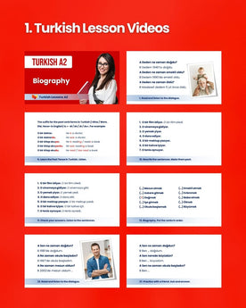 Turkish Language Courses 2 A2 (Videos Lessons) – Dem Turkish Center