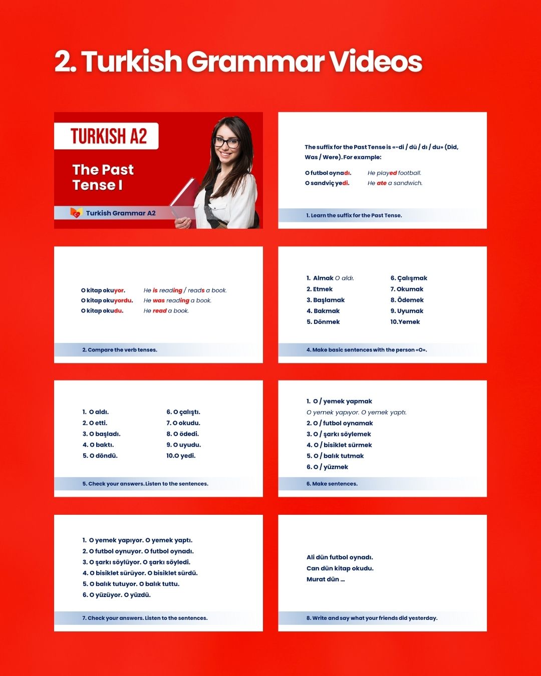Turkish Language Courses 2 A2 (Videos Lessons) – Dem Turkish Center