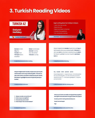 Turkish Language Courses 2 A2 (Videos Lessons) – Dem Turkish Center