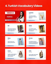 Turkish Language Courses 2 A2 (Videos Lessons) – Dem Turkish Center