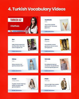 Turkish Language Courses 2 A2 (Videos Lessons) – Dem Turkish Center