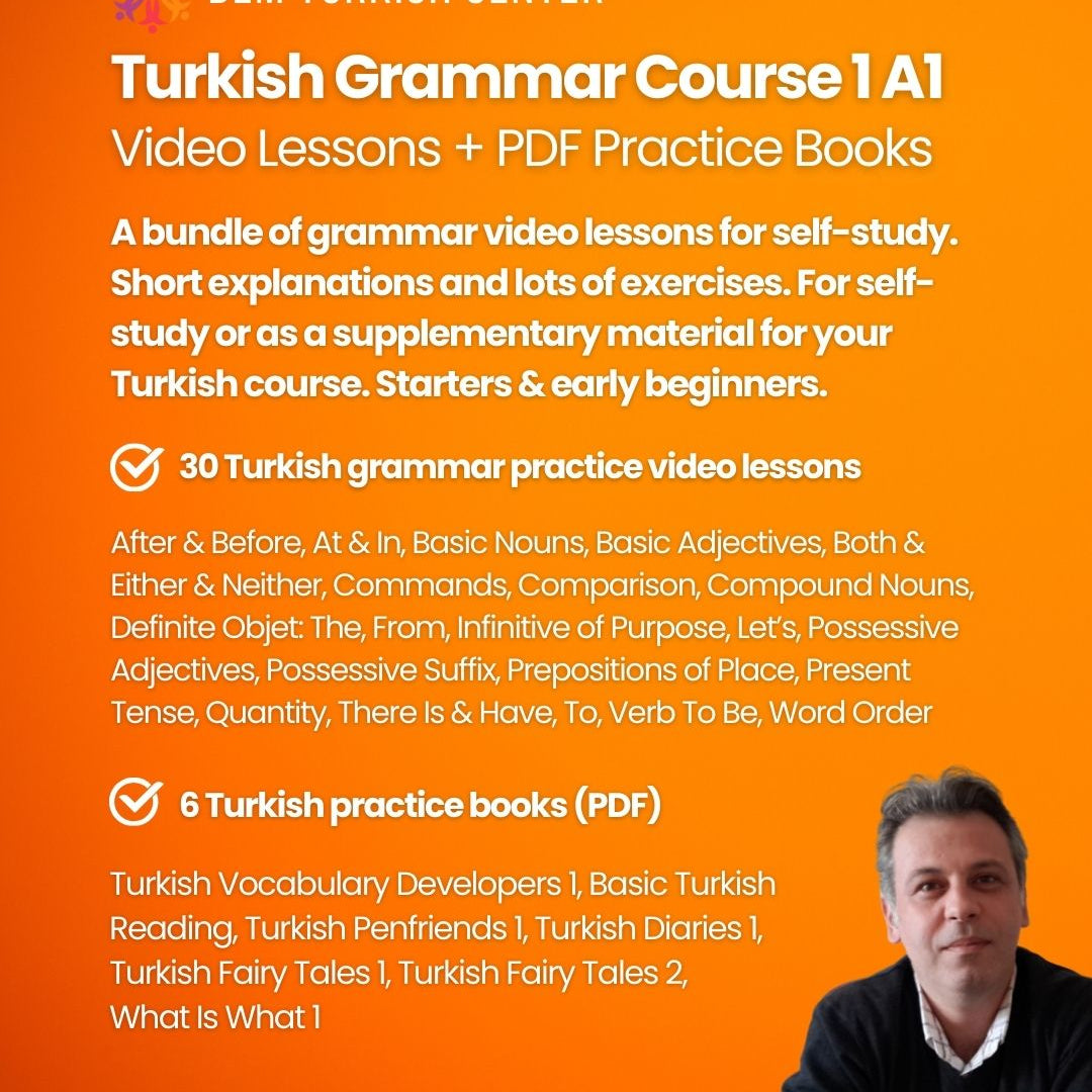 Turkish Grammar Course A1 – Dem Turkish Center