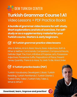 Turkish Grammar Course A1 – Dem Turkish Center