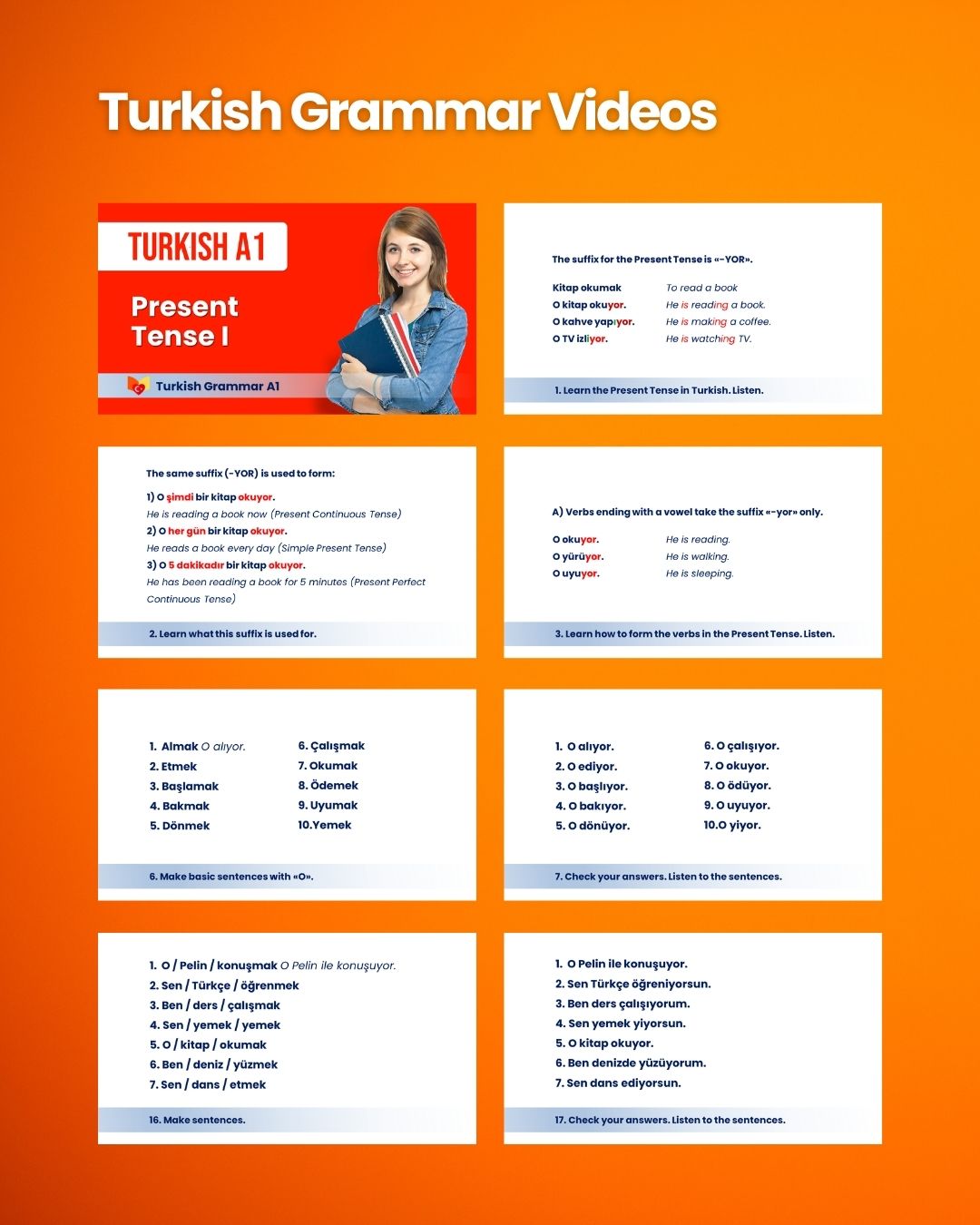 Turkish Grammar Lessons A1 - Turkish Language Courses A1 – Dem Turkish ...