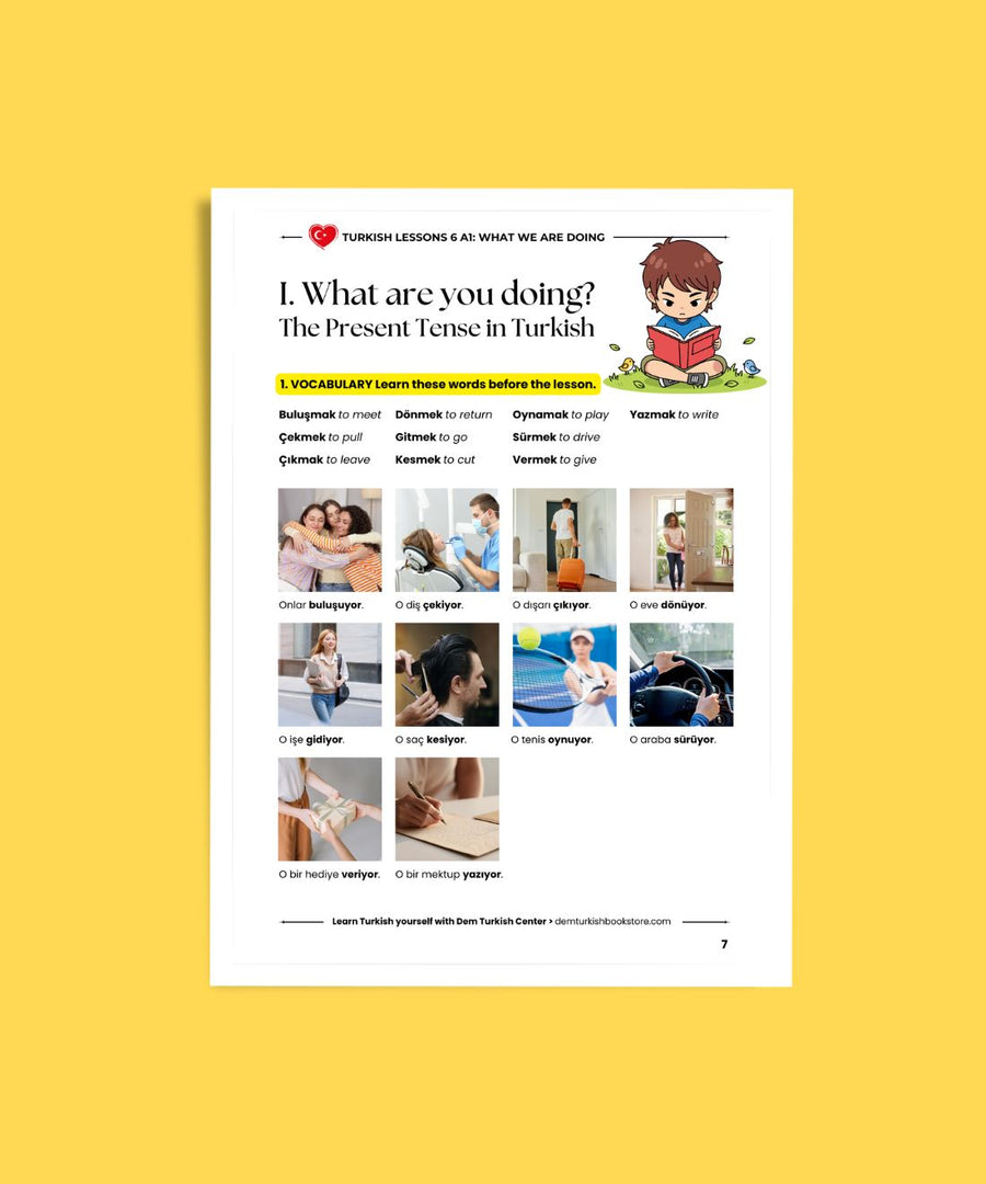 TURKISH LESSONS A1 – Dem Turkish Center