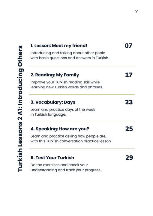 TURKISH LESSONS A1 – Dem Turkish Center