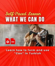 Turkish Lessons A2: "Can" in Turkish Language – Dem Turkish Center