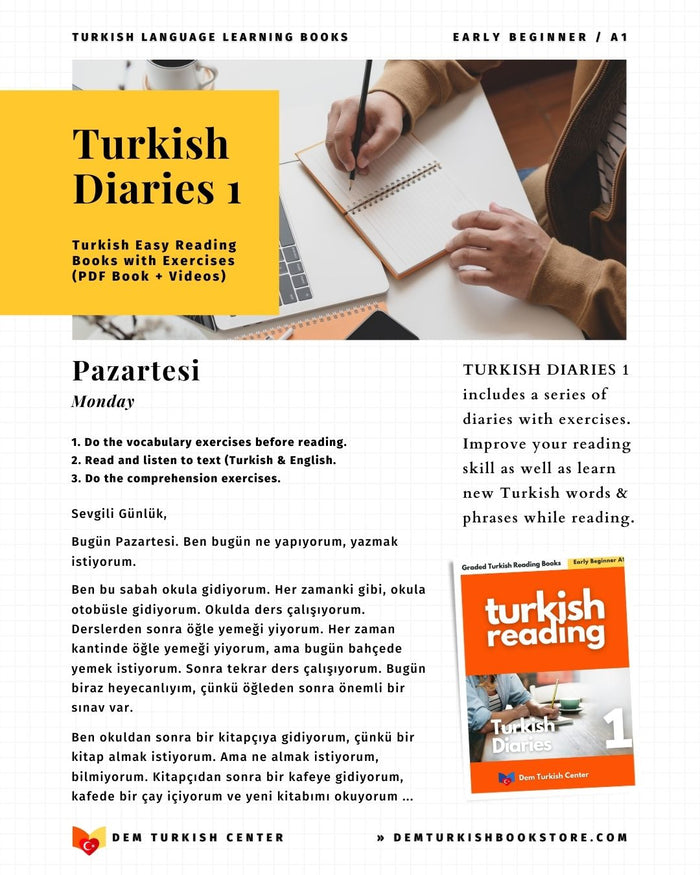 TURKISH BOOKS A1 – Dem Turkish Center