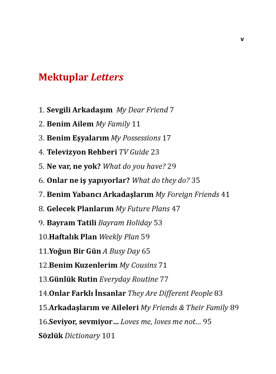 TURKISH BOOKS A1 – Dem Turkish Center