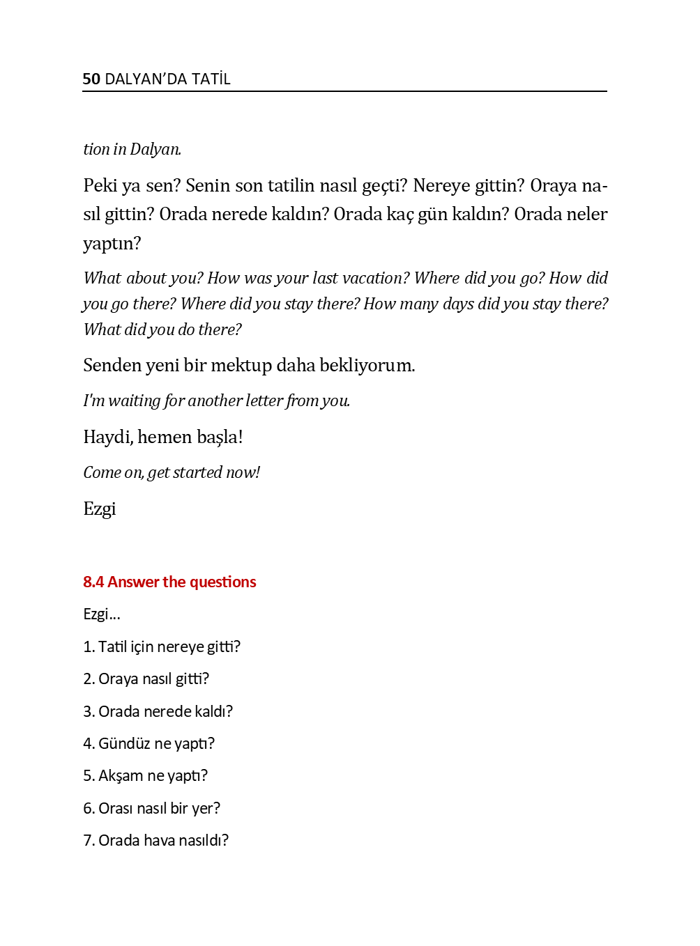 Turkish Language Books (pdf) - Turkish Penfriends 2 – Dem Turkish Center