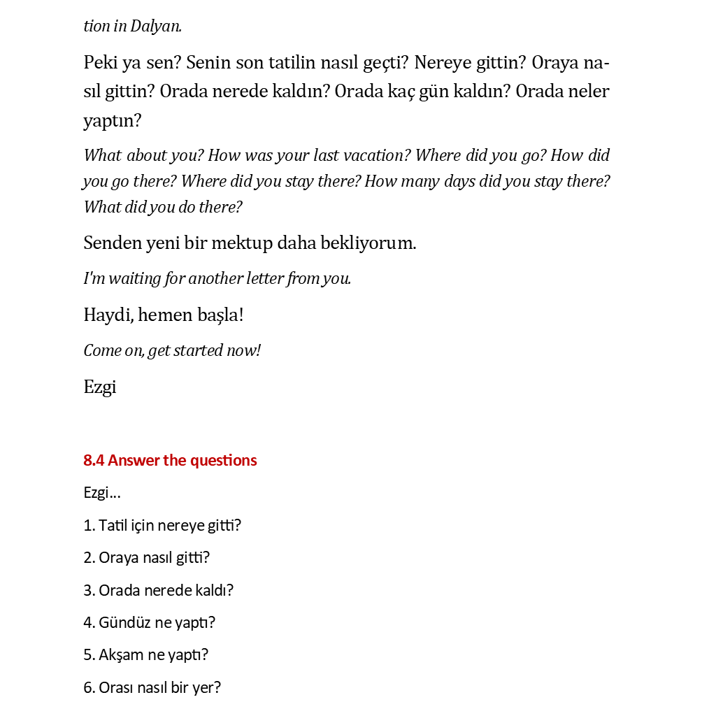 Turkish Language Books (pdf) - Turkish Penfriends 2 – Dem Turkish Center