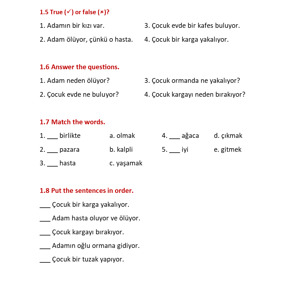 Turkish Language Books (PDF) - Turkish Fairy Tales 1 – Dem Turkish Center