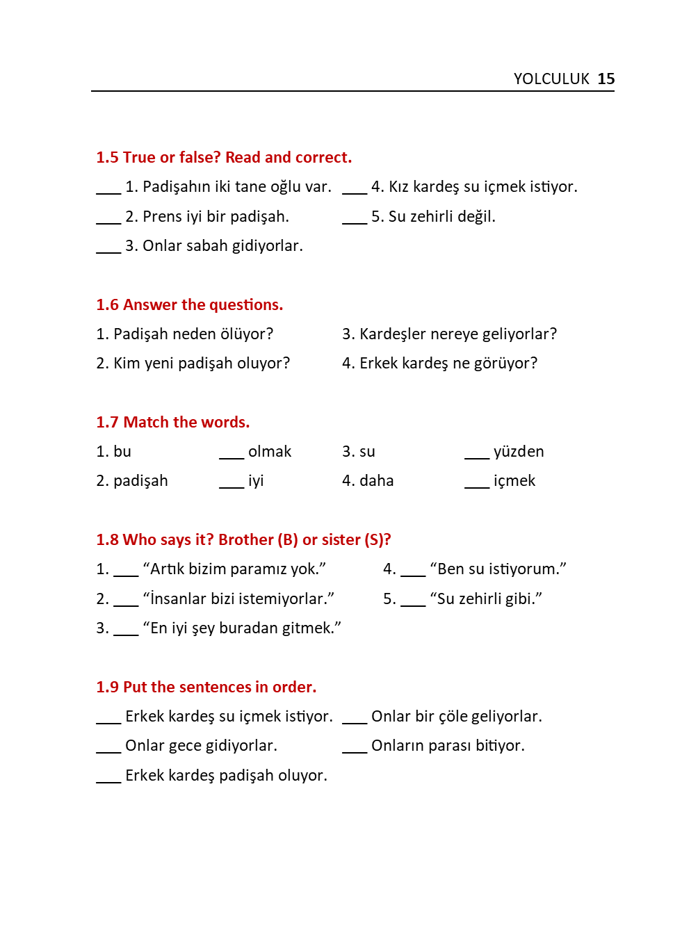 Turkish Books A1: Turkish Fairy Tales 2 – Dem Turkish Center