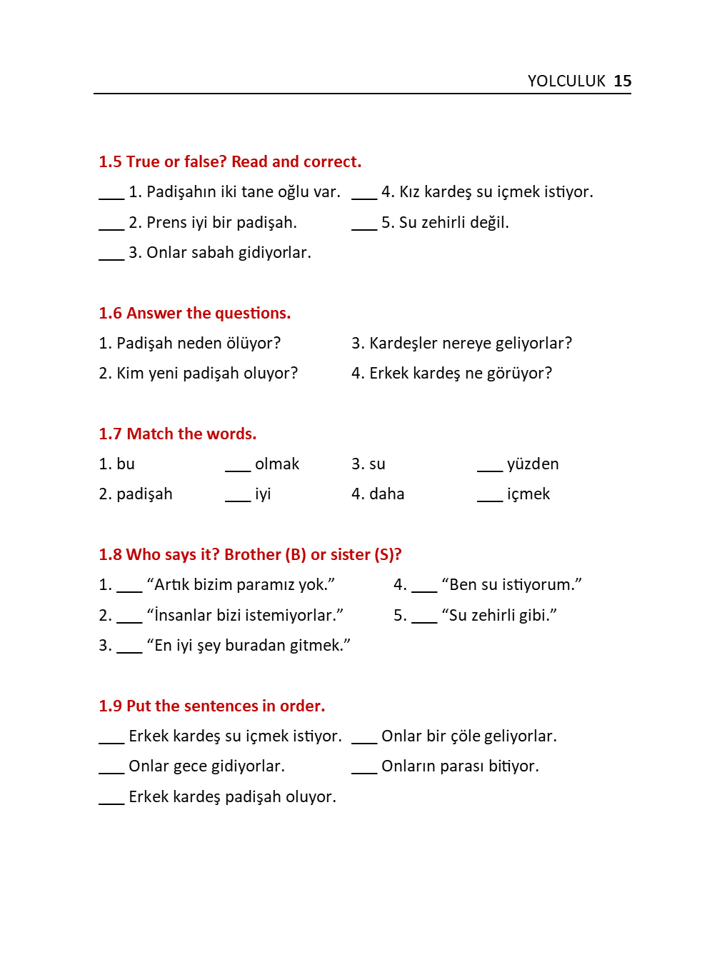 Turkish Books A1: Turkish Fairy Tales 2 – Dem Turkish Center