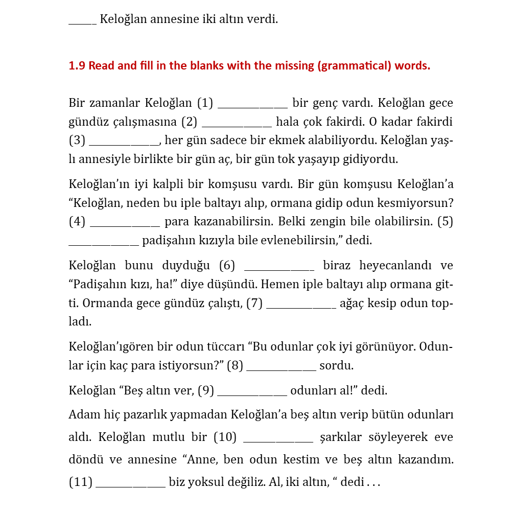 Turkish Language Books (PDF) - Turkish Fairy Tales 3 – Dem Turkish Center