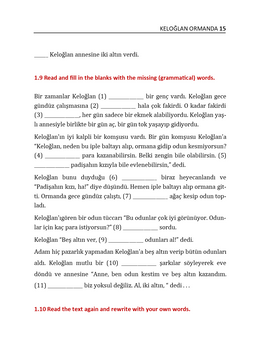 Turkish Language Books (PDF) - Turkish Fairy Tales 3 – Dem Turkish Center