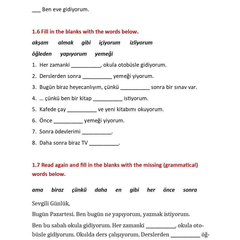 Turkish Language Books (PDF) - Turkish Diaries 1 – Dem Turkish Center