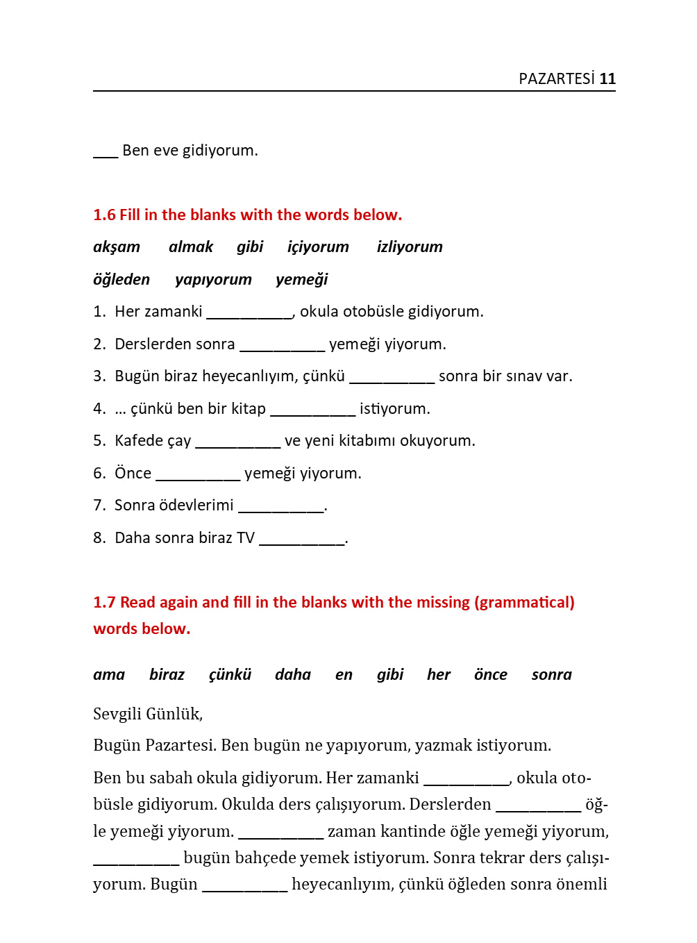 Turkish Language Books (PDF) - Turkish Diaries 1 – Dem Turkish Center